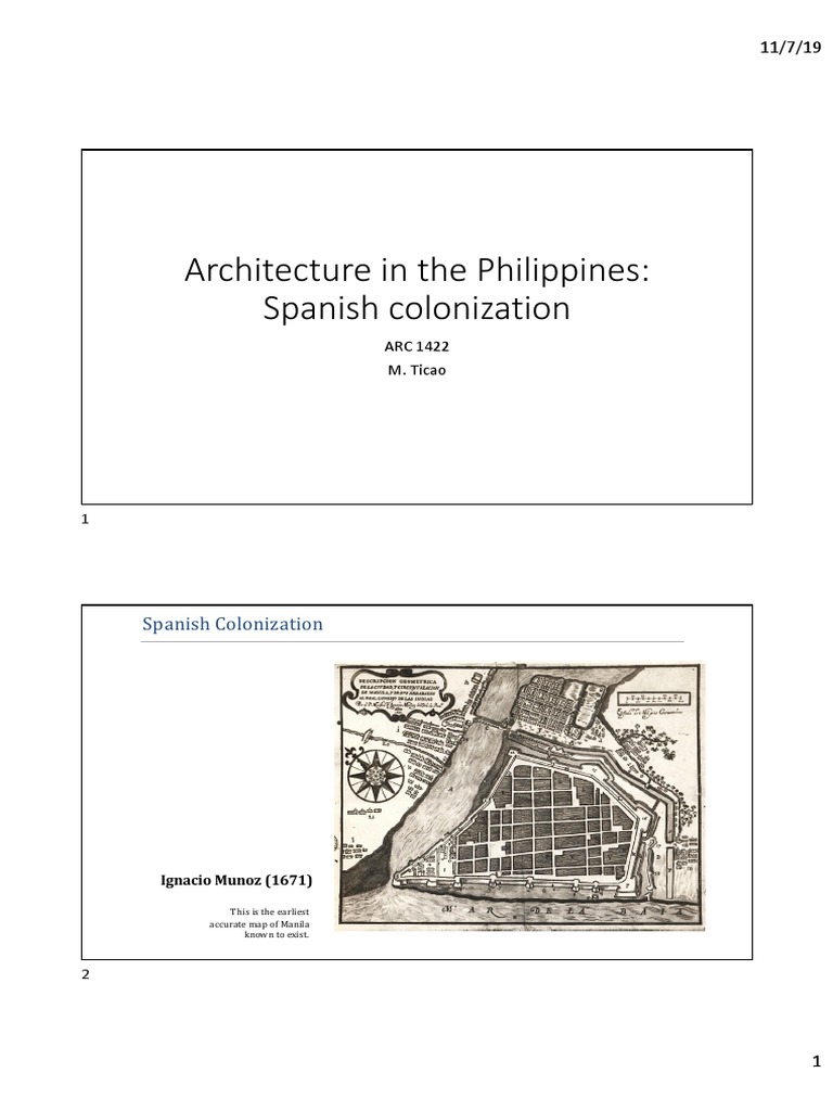 02 Spanish Colonization | PDF | Architectural Design | Architecture