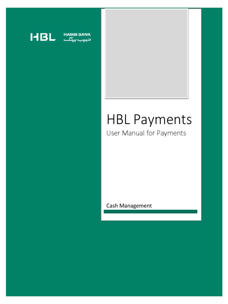 HBL Payments - User Manual For Payment V1 | PDF | Password | Computer Security