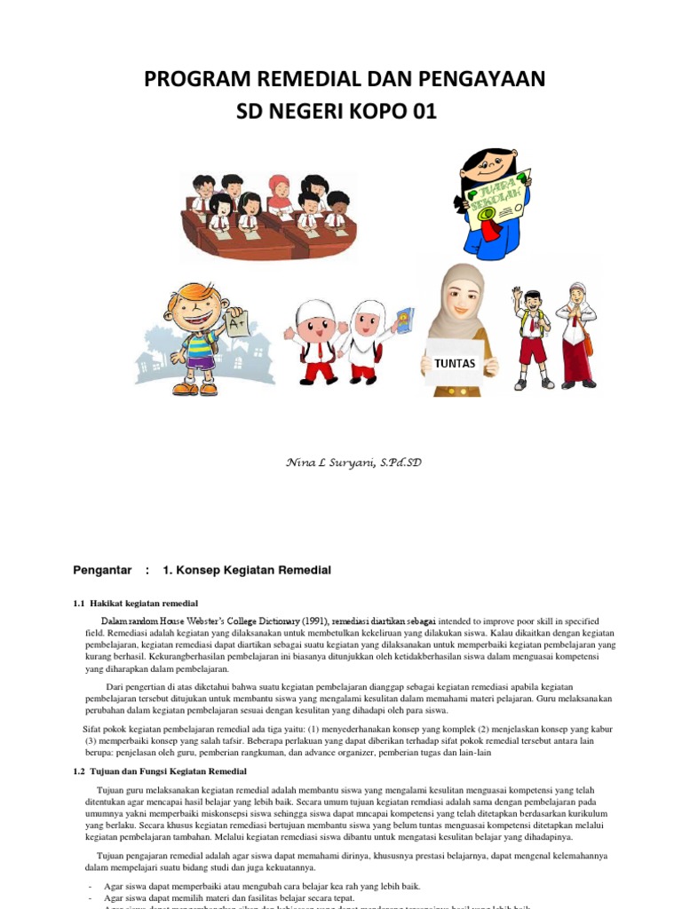 Program Remedial Dan Pengayaan Pdf