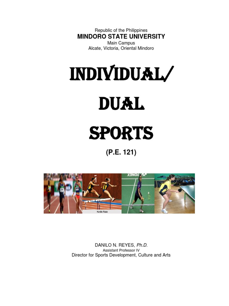 P.E. 121 Individual Dual Sports | PDF | Track And Field | Table Tennis