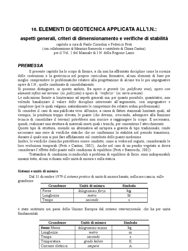 Elementi Geotecnica | PDF