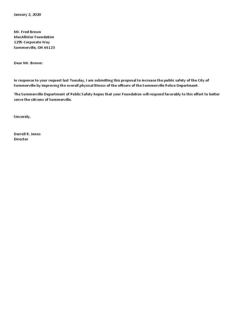 Sample Project Proposal | PDF | Physical Fitness | Police