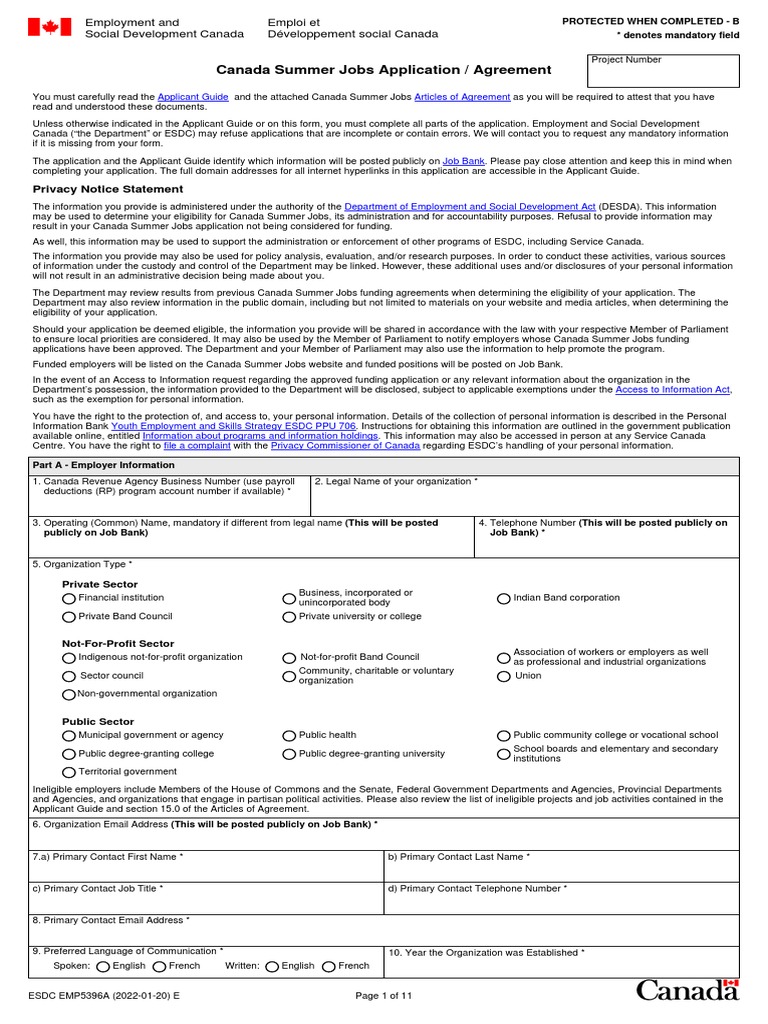 Esdc Emp5396a | PDF | Employment | Mentorship