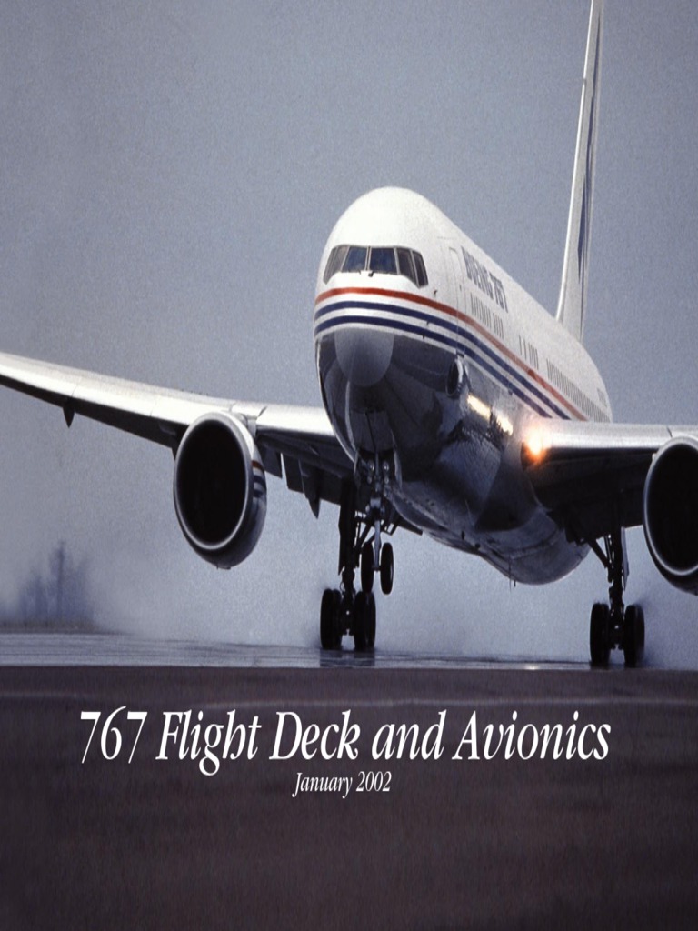 B767 Flightdeck and Avionics | PDF | Cockpit | Aircraft