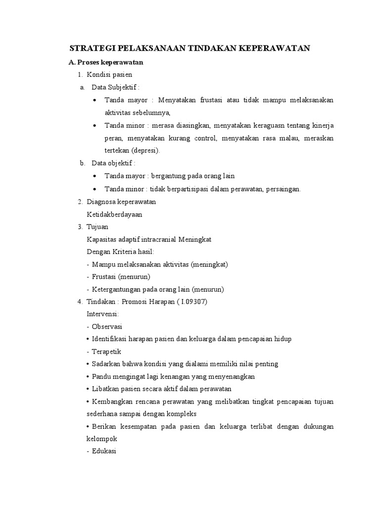 SPTK Ketidakberdayaan | PDF