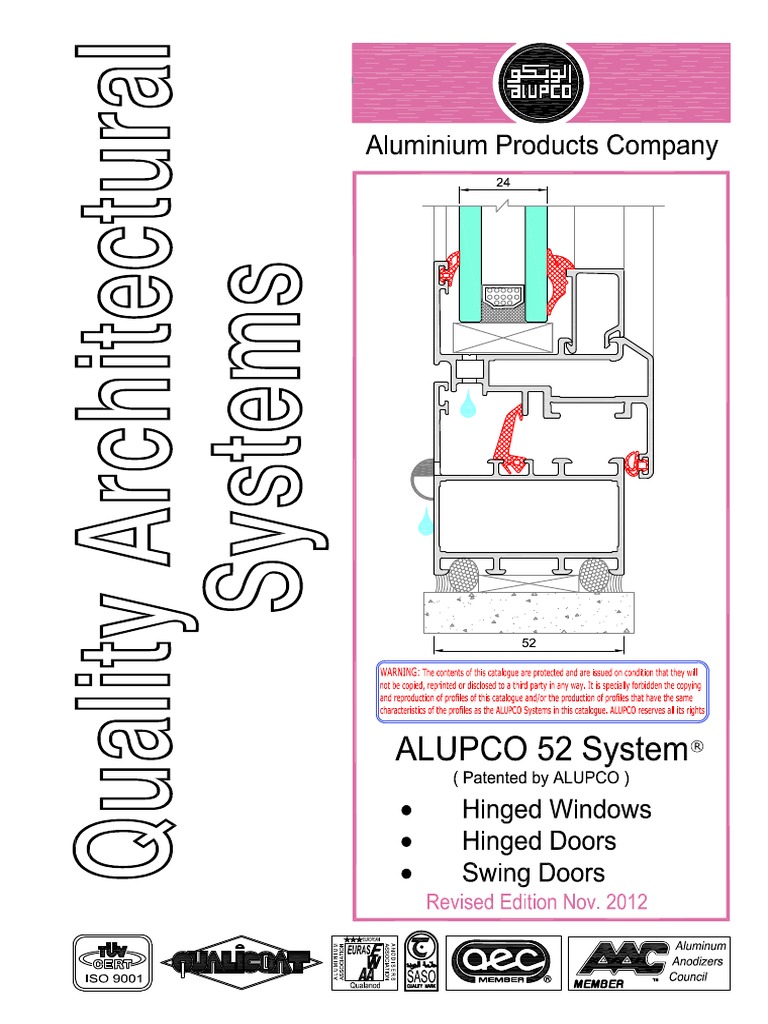17-Alupco 52 Hinge System | PDF