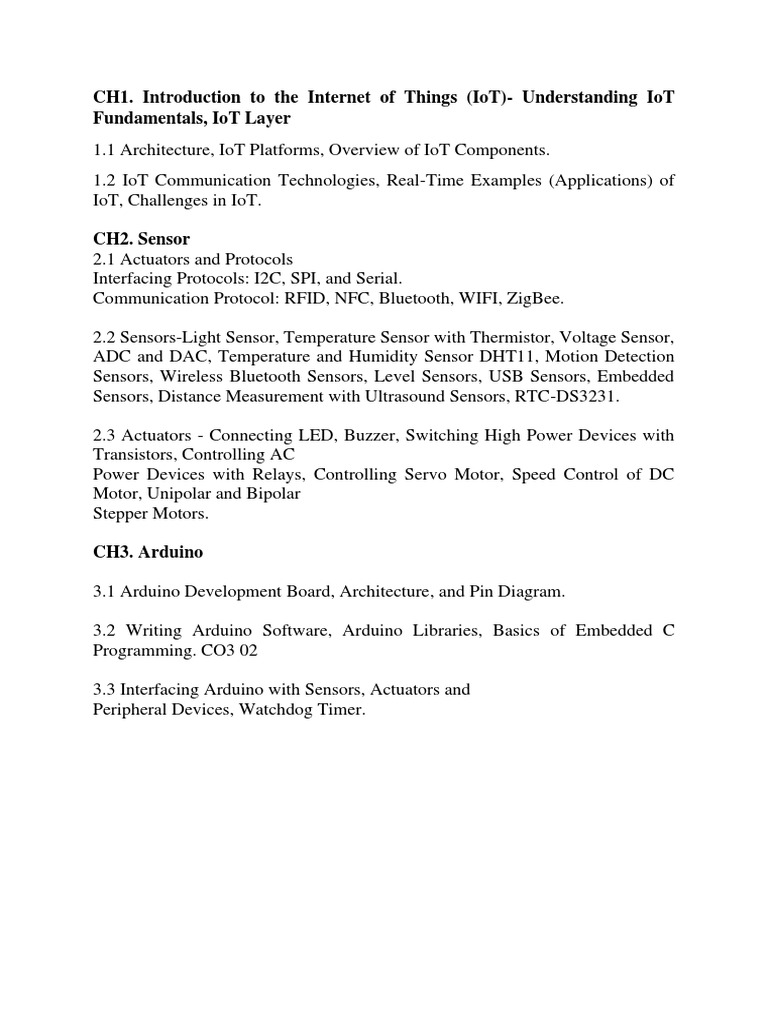 Iot QB | PDF | Internet Of Things | Home Automation