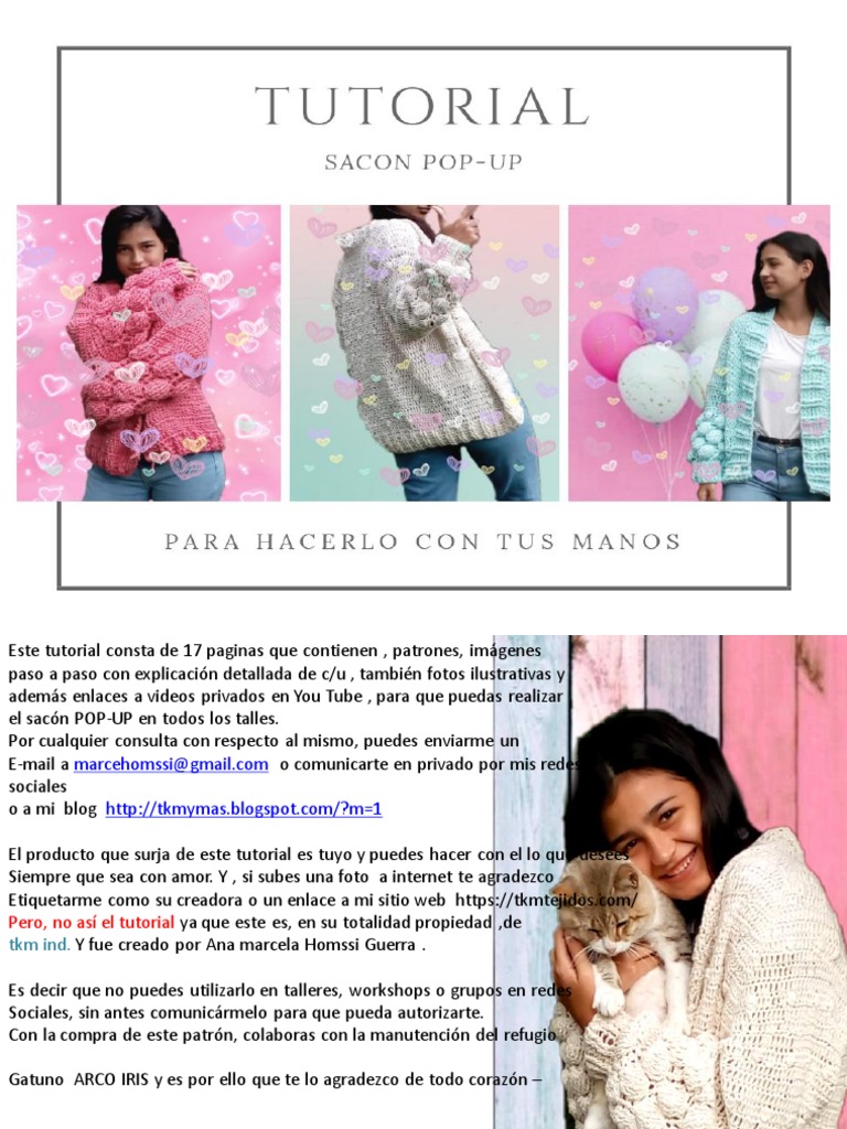 Tutorial Suéter A Crochet Pdf