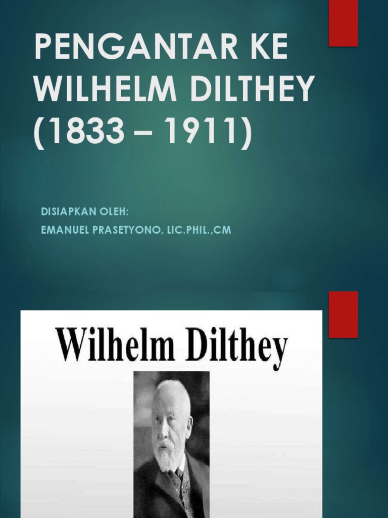 Pengantar Ke Wilhelm Dilthey | PDF | Sains & Matematika