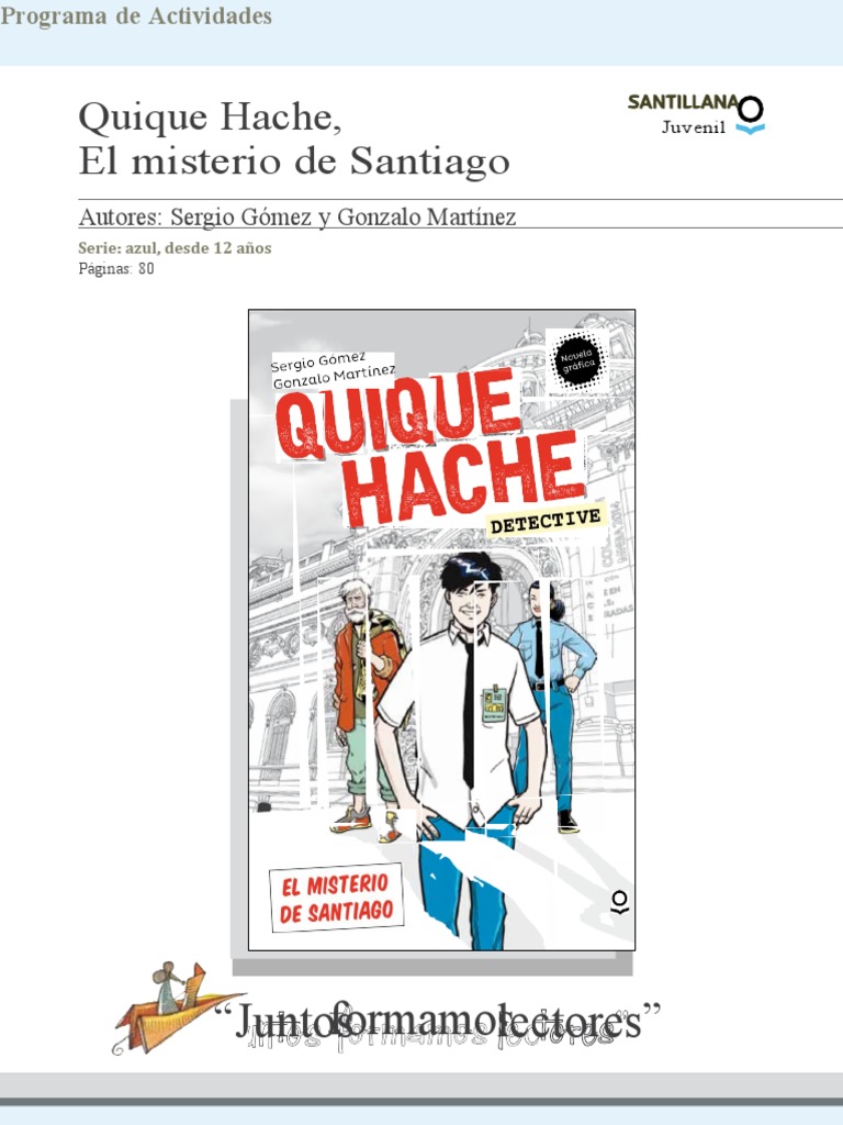 Quique Hache: El misterio de Santiago | PDF | Narración | Comprensión ...