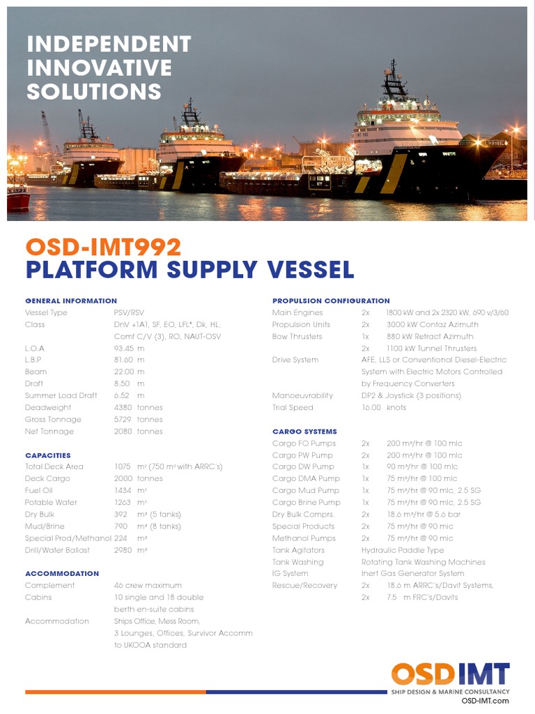 GSP Pegasus Vessel | PDF