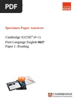 IGCSE Email Writing Format | PDF
