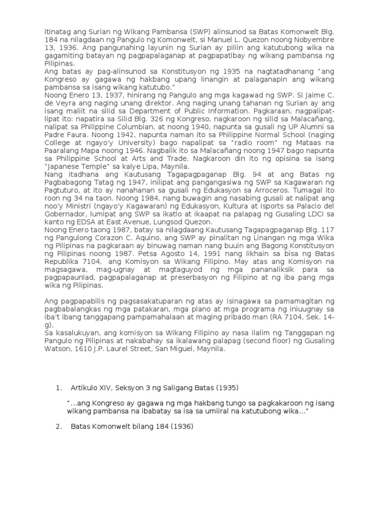 1935 Constitution | PDF