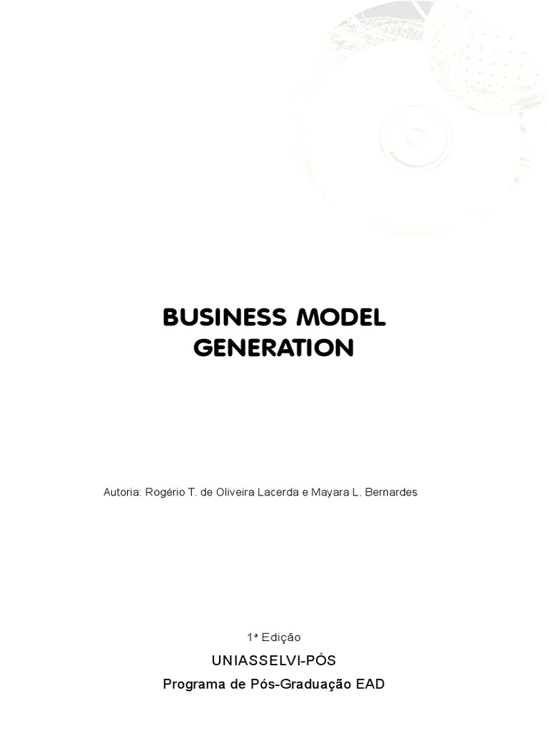 Business Model Generation | PDF