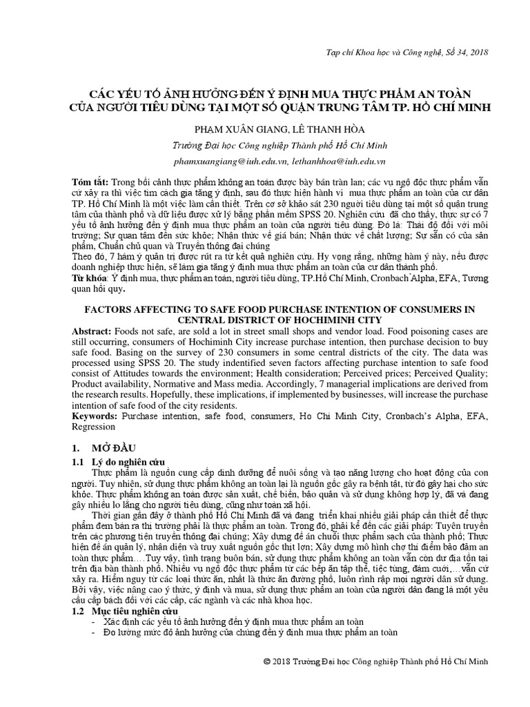 Tphuc, Editor, 01 - 2018022801 - Y Dinh Mua Thuc Pham An Toan - Pham Xuan Giang - Dinh Dang | PDF