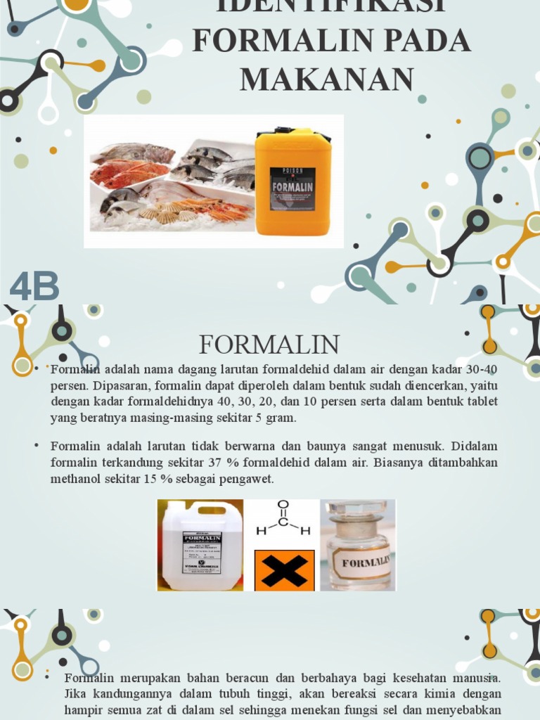 Kelas B Uji Formalin | PDF