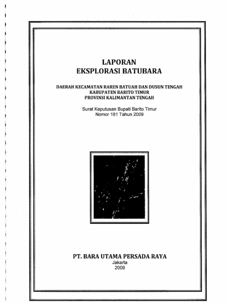 5 - 3laporan Eksplorasi Batubara | PDF
