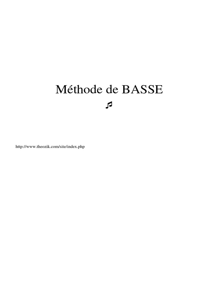 Méthode de Basse Blues | PDF