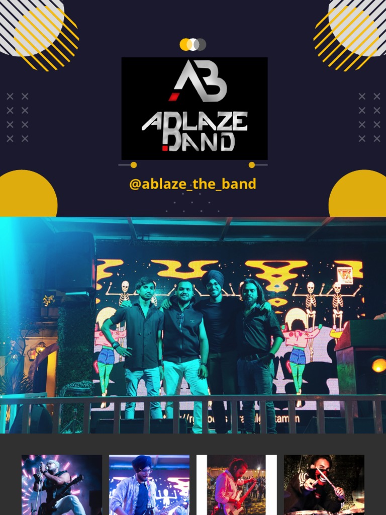 Ablaze The Band | PDF | Drum Kit | Singing