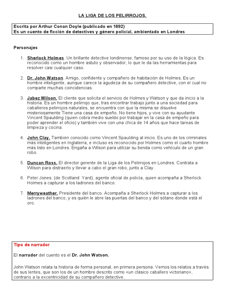 La Liga | PDF | La Liga de los pelirrojos