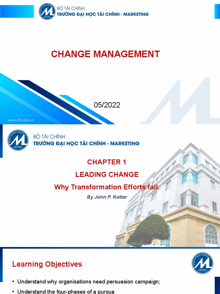 Chap 1 - Leading Change | PDF