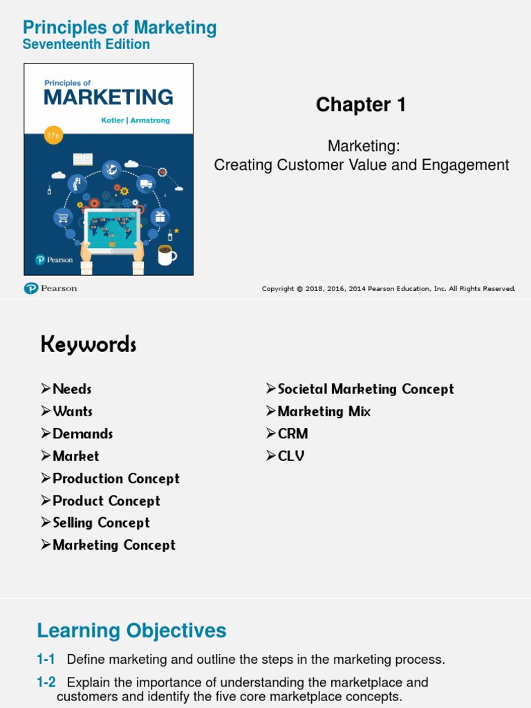 Kotler Pom17e PPT 01 | PDF | Marketing | Customer Relationship Management