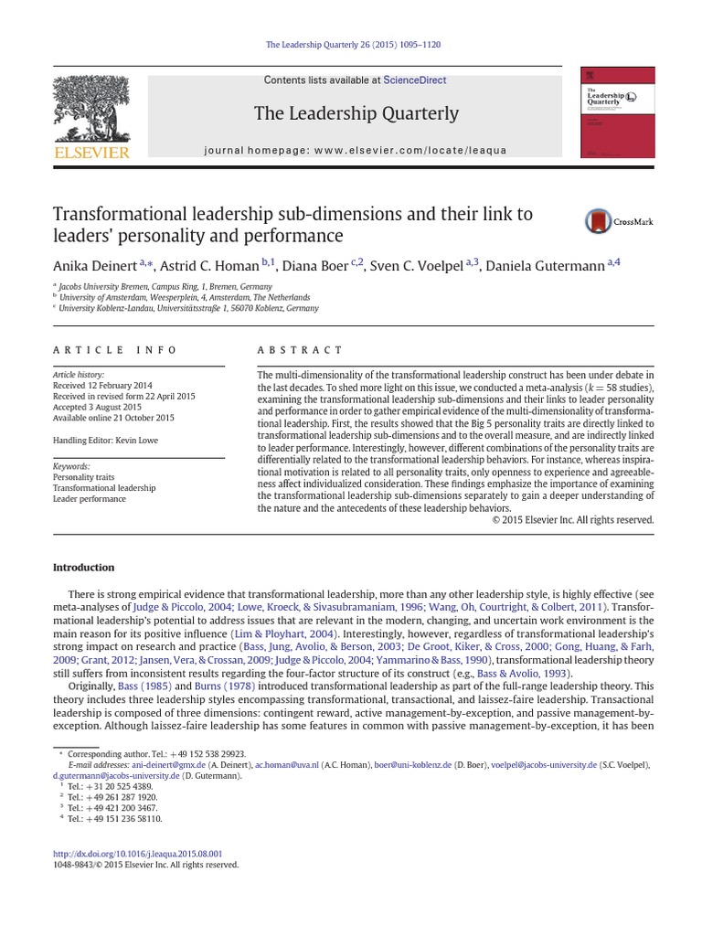 1-5-LQ-2015-Transformational Leadership Sub-Dimensions and Their Link ...