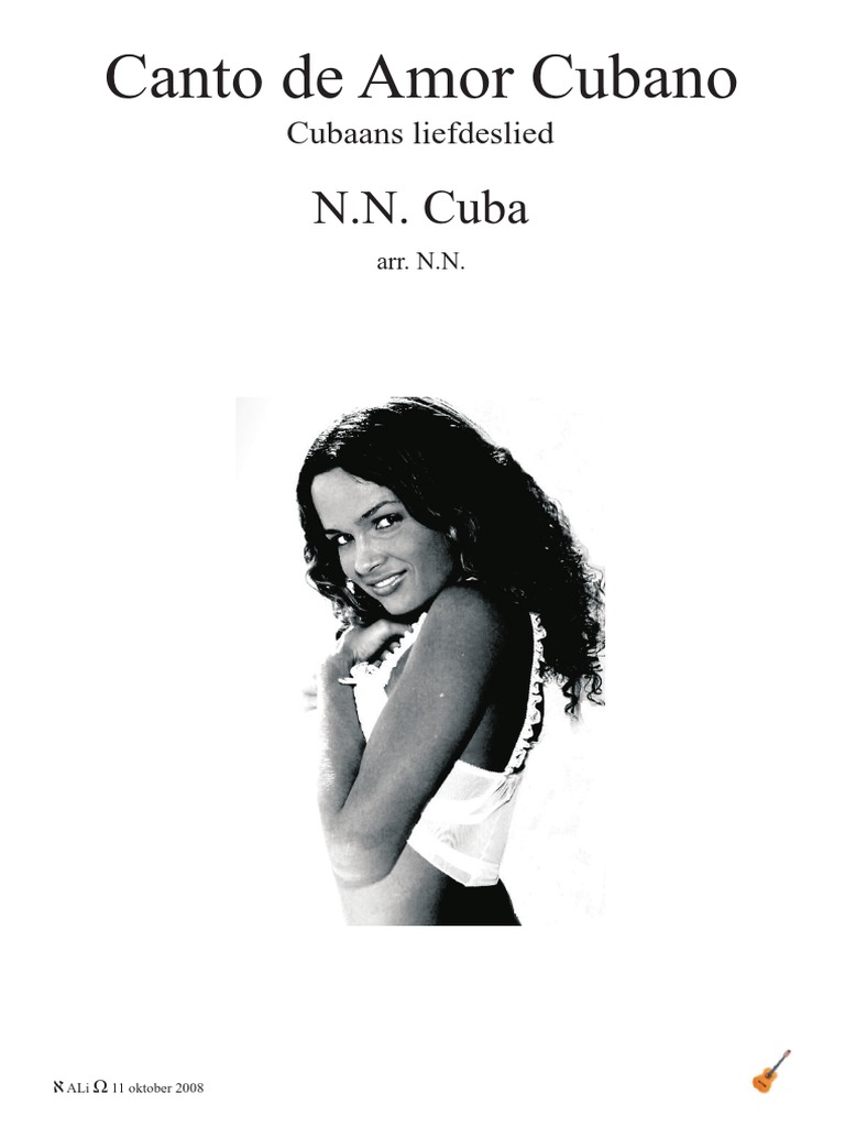 Canto de Amor Cubano | PDF