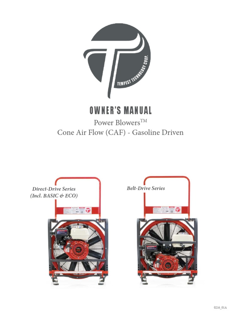 Tempest Power Blower - VENTILADOR | PDF | Carburetor | Engines