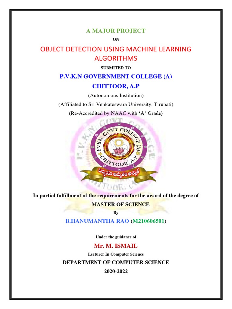 Object Detection | PDF | Deep Learning | Computer Vision