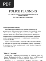LEA 4 - Law Enforcement Operations and Planning With Crime Mapping ...
