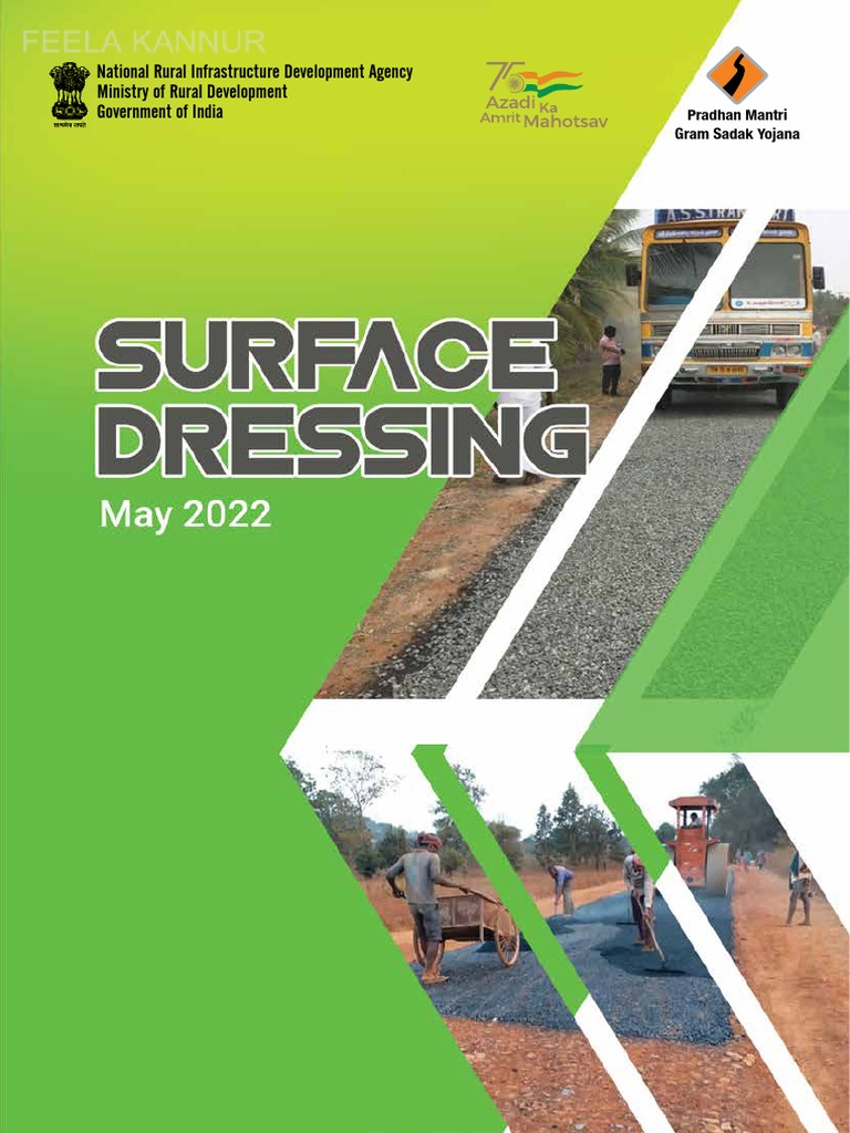 Surface Dressing for Rural Roads PMGSY | PDF | Asphalt | Road Surface