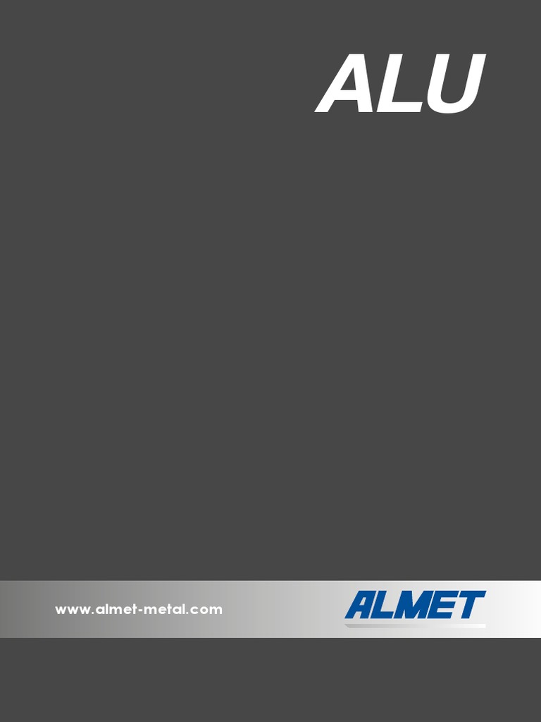 Catalogue Almet 2019 Web | PDF | Aluminium | Usinage