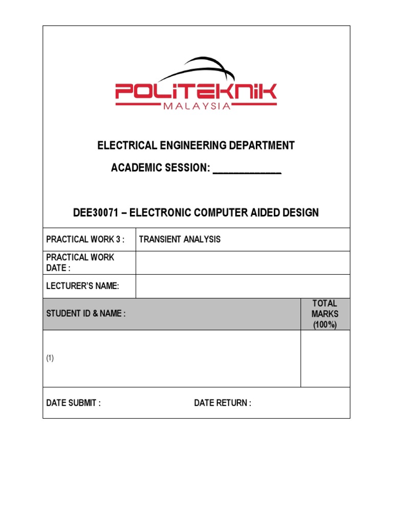 Multisim pw3 | PDF