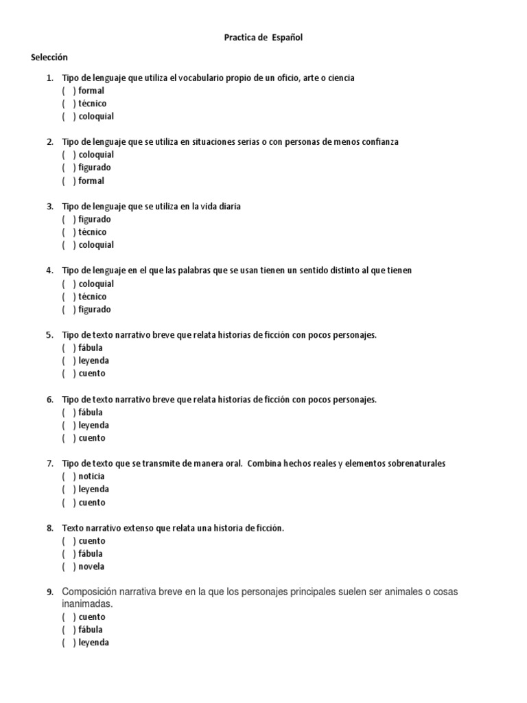 Estructura y tipos de textos narrativos | PDF | Cuentos | Fábula