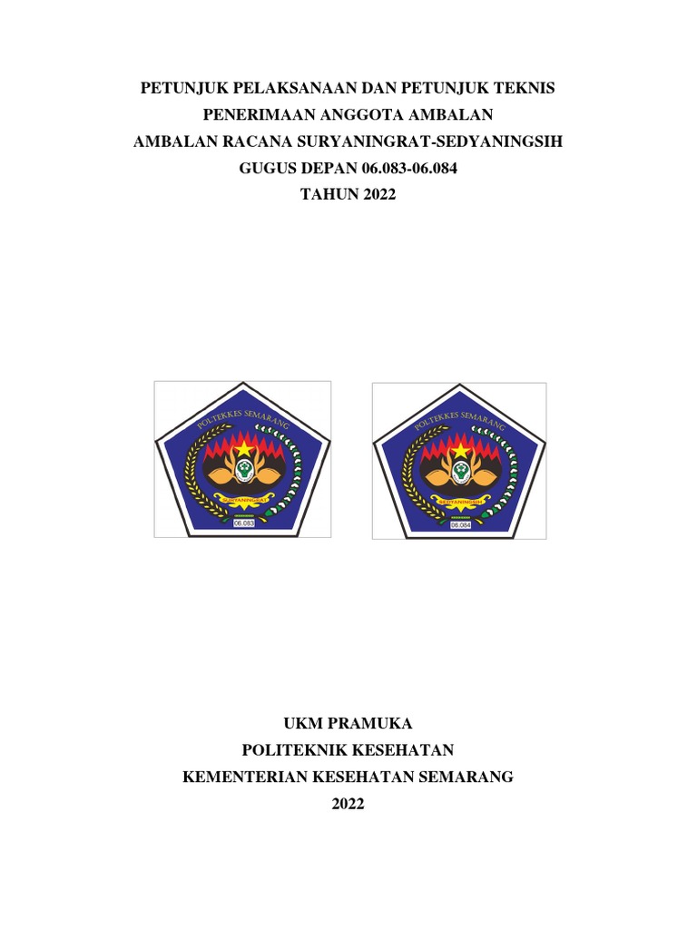 Juklak Juknis Paa 2022 P2 | PDF