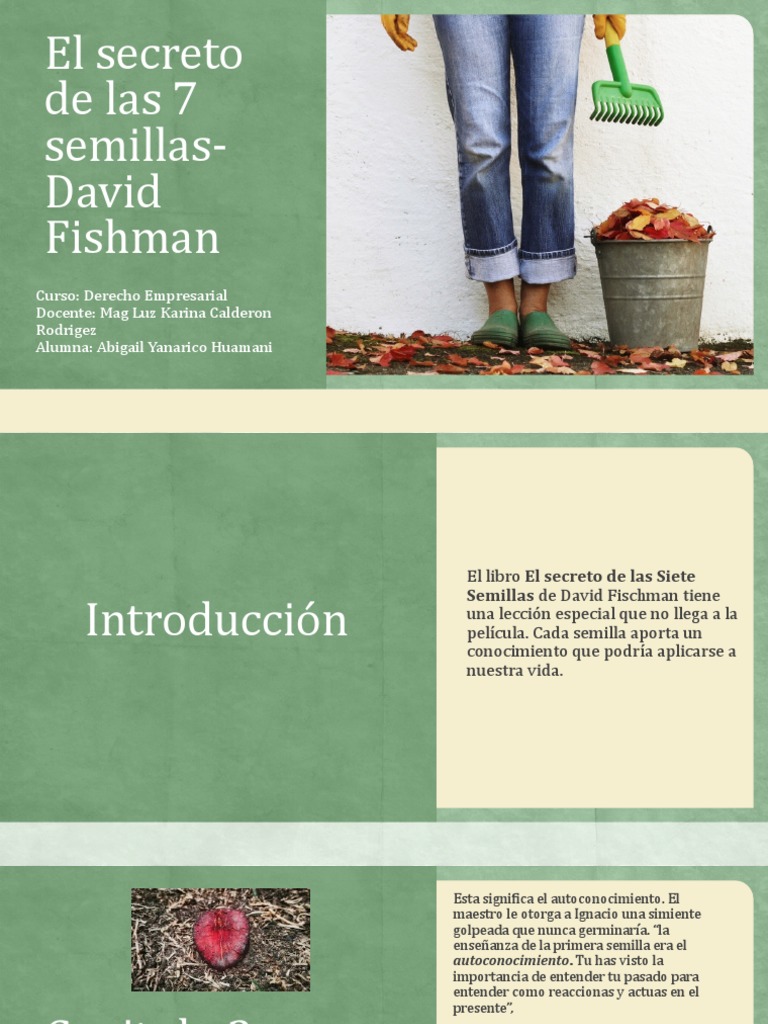 El Secreto de Las 7 Semillas-David Fishman | PDF