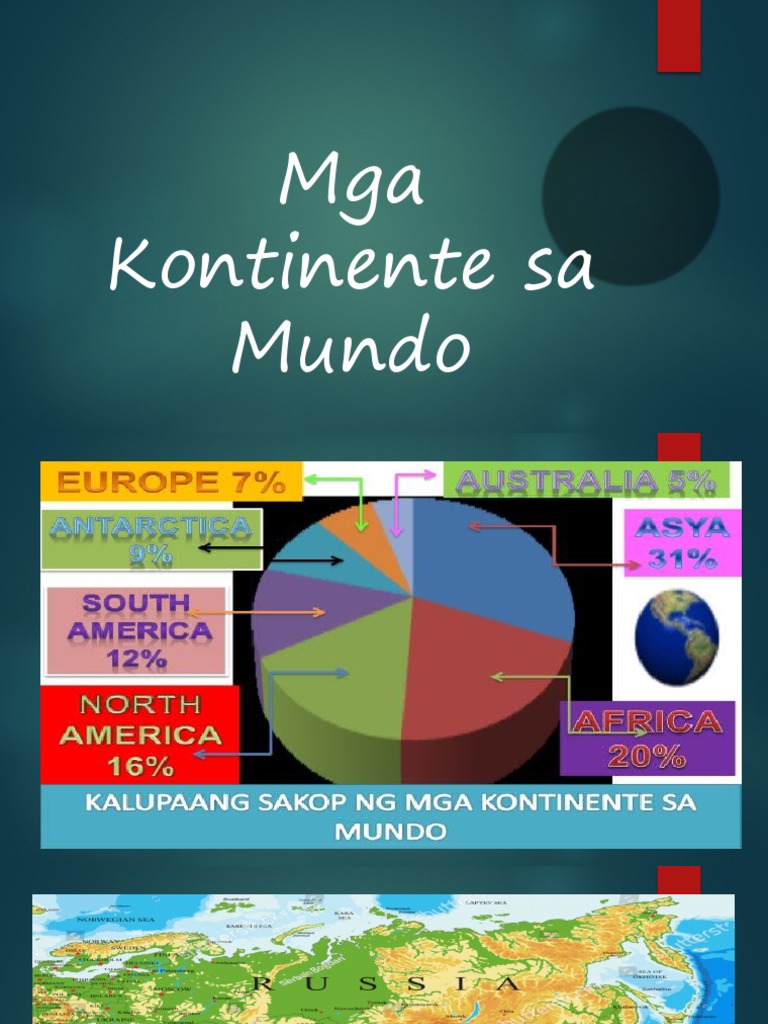 Mga Kontinente NG Mundo | PDF