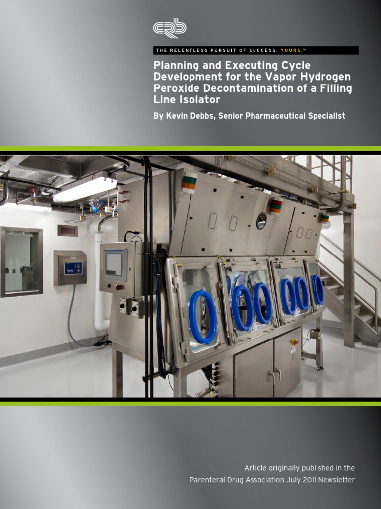 CRB Whitepaper Vapor Hydrogen Peroxide Decontamination Web | PDF ...
