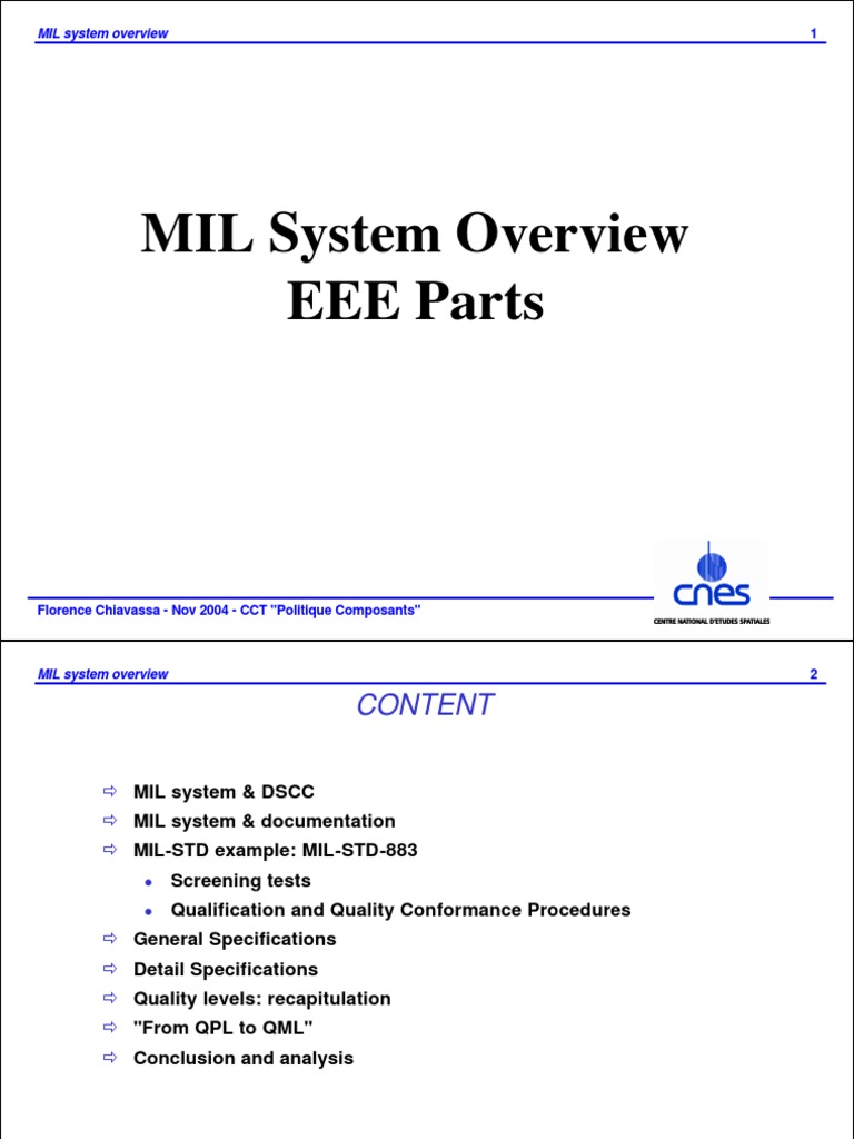 MIL System Overview | PDF | Integrated Circuit | Engineering