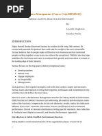 Sheq Targetsobjectives | PDF | Safety | Business