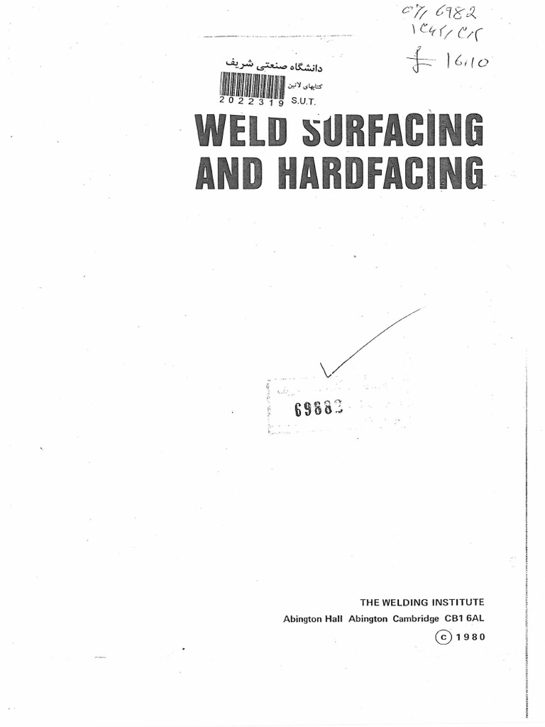 Weld Surfacing and Hardfacing | PDF | Wear | Fracture