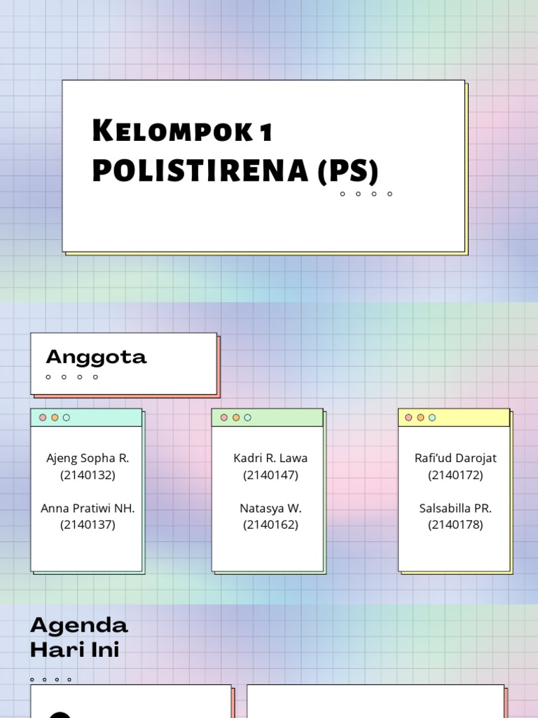 Karakteristik dan Sintesis Polistirena PS | PDF