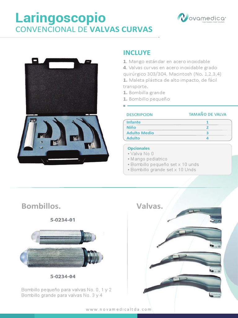 LARINGOSCOPIO-CONVENCIONAL | PDF