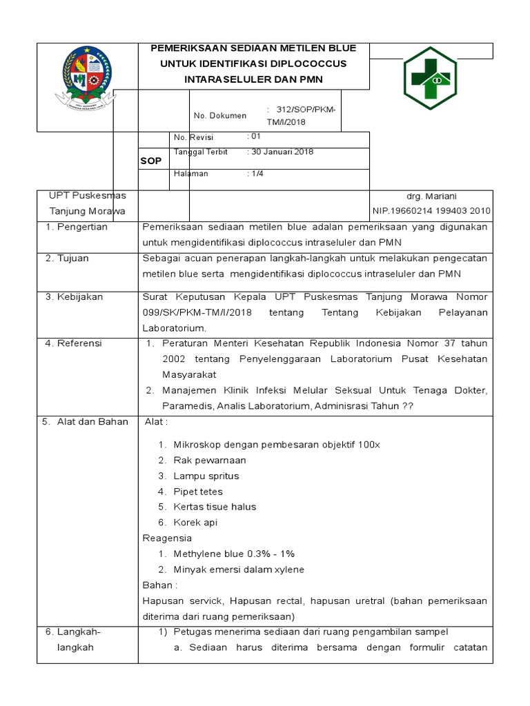 Identifikasi Diplococcus Intraseluler dan PMN | PDF