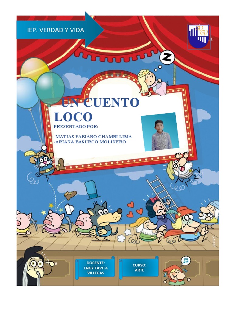 Un Cuento Loco | PDF | Blanco como la nieve | Caperucita Roja