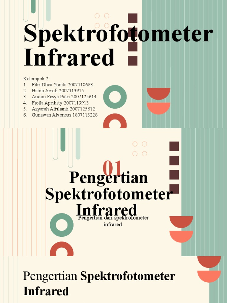 Kelompok 2 Kimia Analitik Spektrofotometer Infrared | PDF
