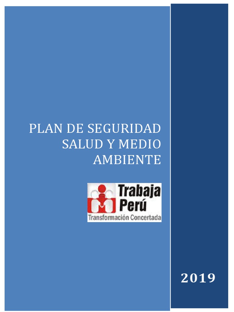 Plan de Seguridad | PDF | Valores | Seguridad y salud ocupacional
