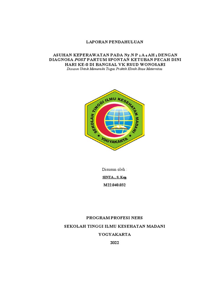 Sinta - LP KPD | PDF