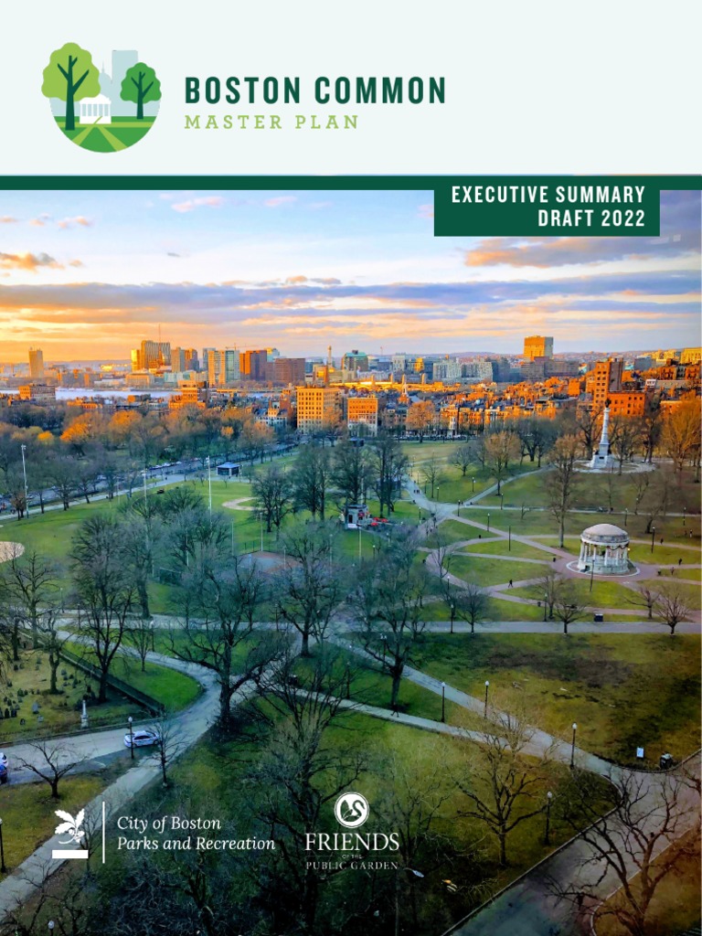 Boston Common Master Plan Overview | PDF